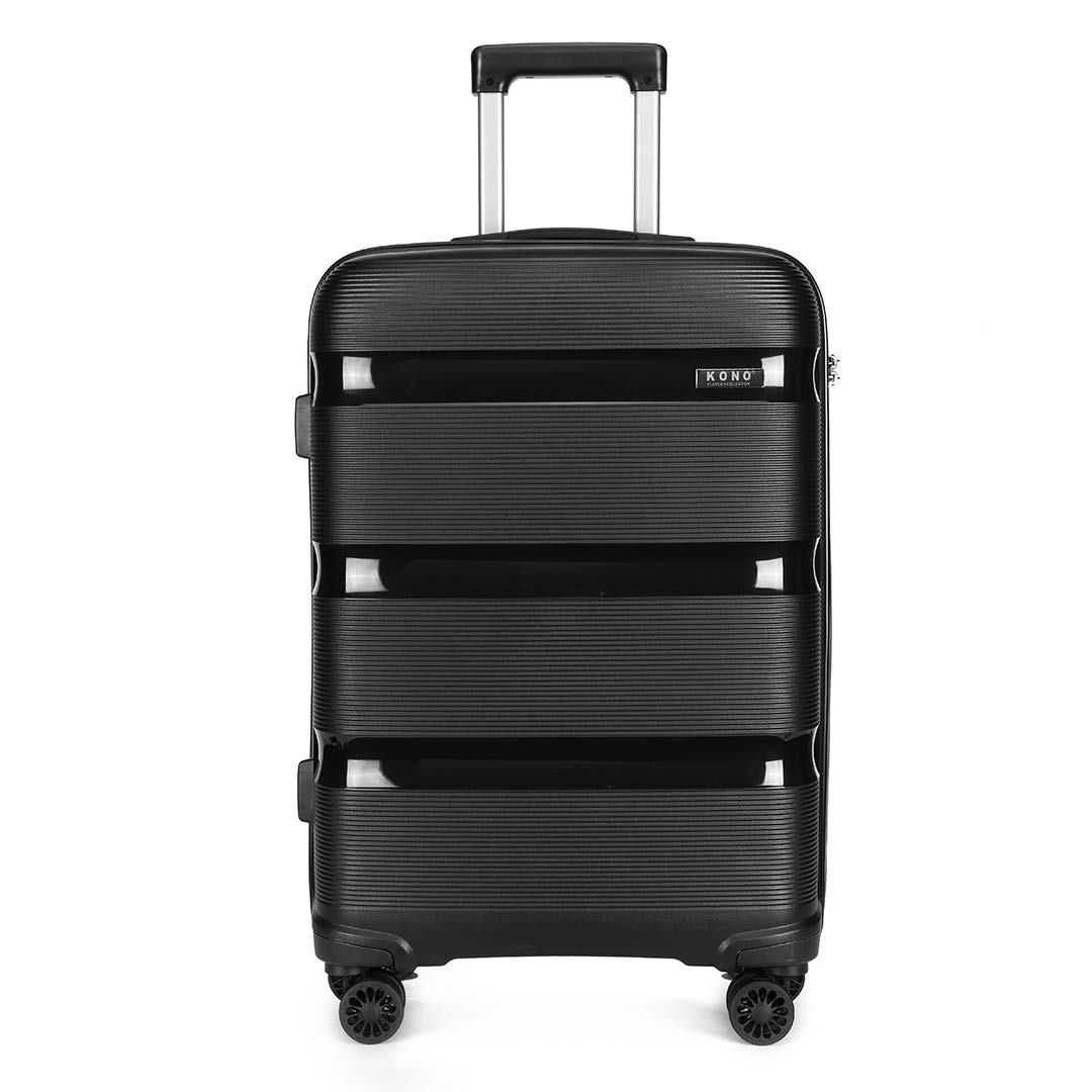 Kono 20" Carry-On Suitcase - 4-Wheel Spinner, TSA Approved, 40L PP ...