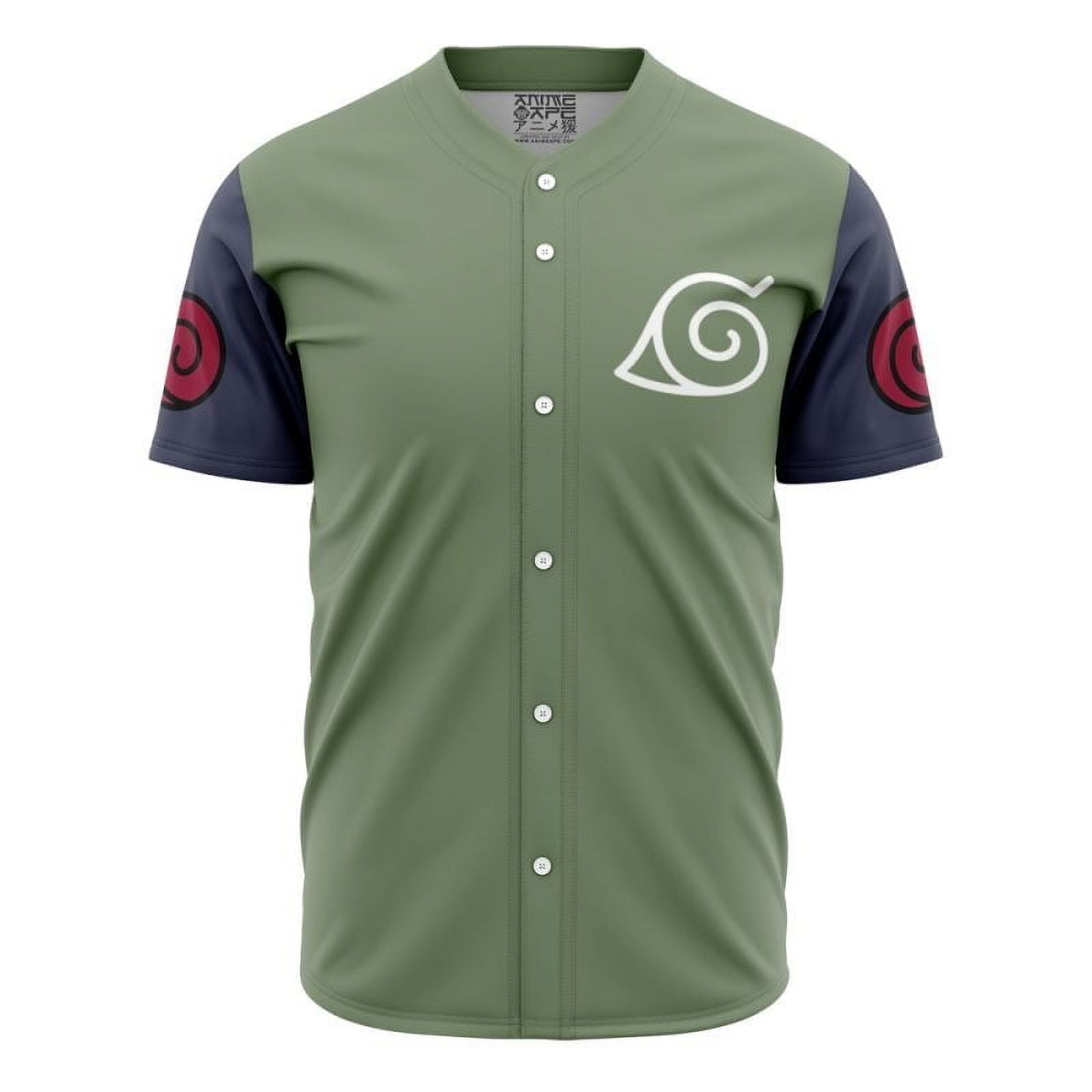 Konohagakure Jonin Uniform Shippuden Baseball Jersey - Walmart.com