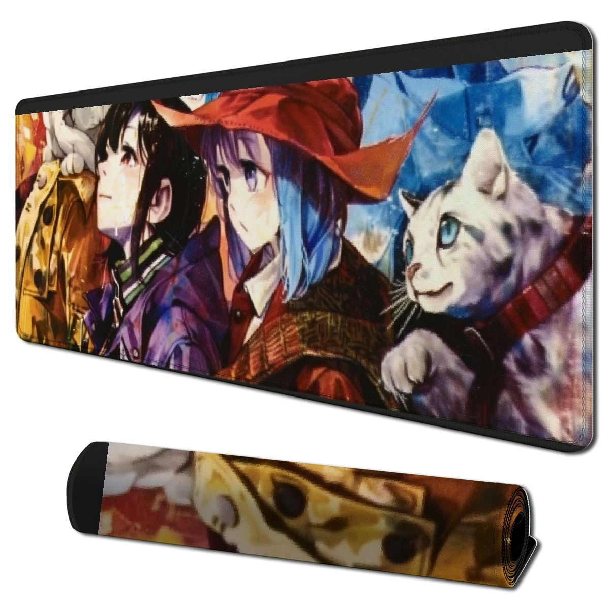 Konosubas Mouse Pad Computer Keyboard Mouse Pad Waterproof and Non Slip ...