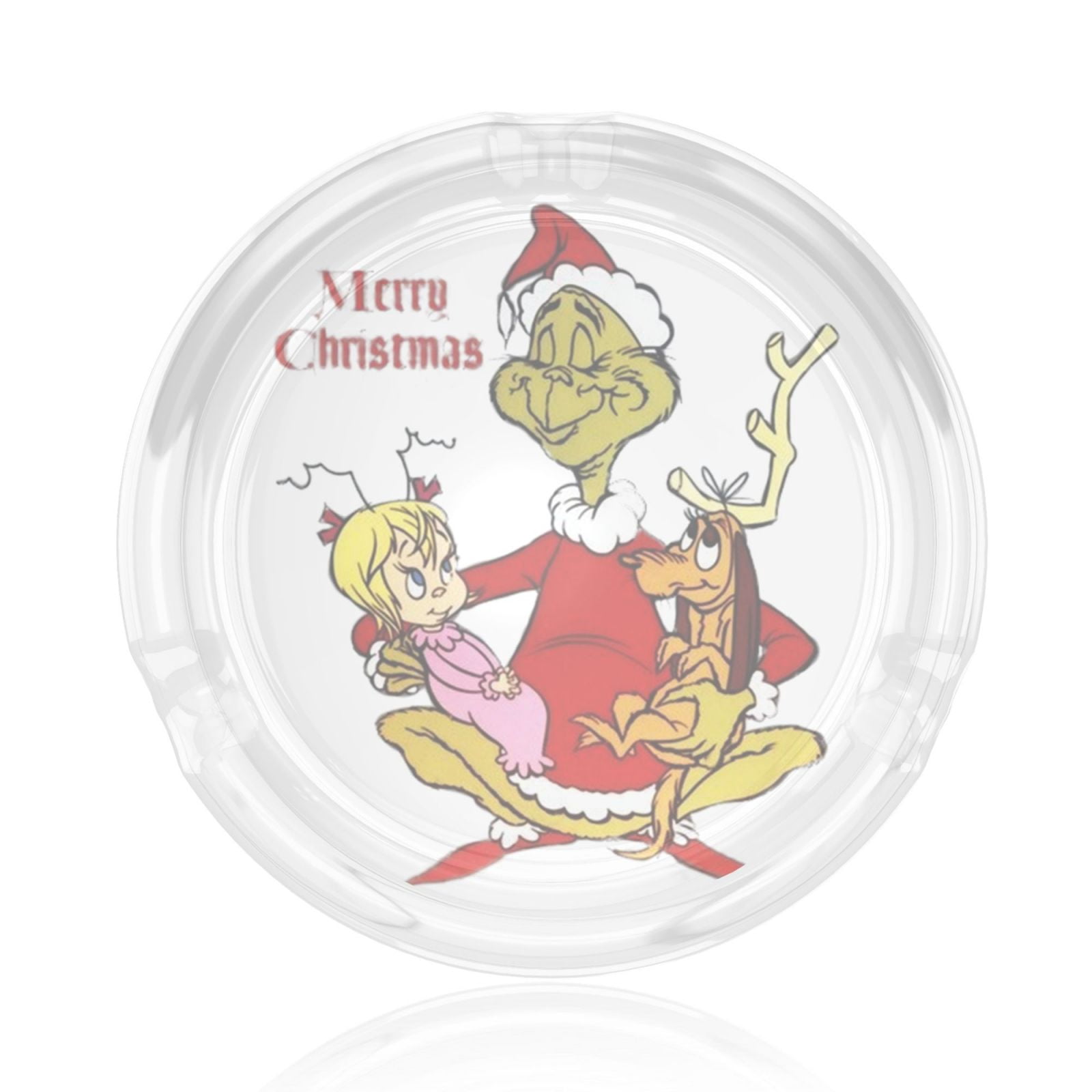 Konoyie Women'S How Round Glass Ashtray 3d Printing For Indoor And ...