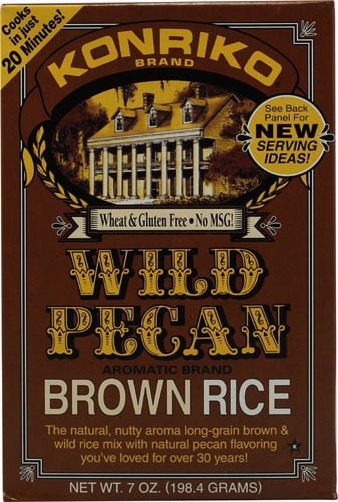 Konriko Brown Rice Wild Pecan 7 oz - Walmart.com