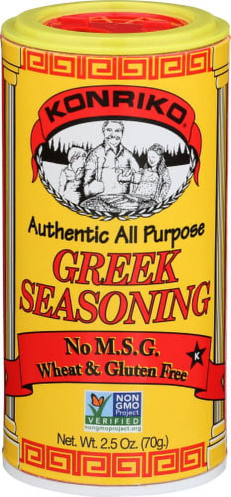 Konriko Greek Seasoning 2.5 oz Pack of 6 - Walmart.com