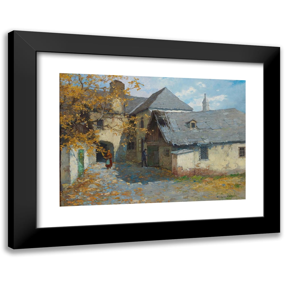 Konstantin Stoitzner 14x11 Black Modern Framed Museum Art Print Titled ...