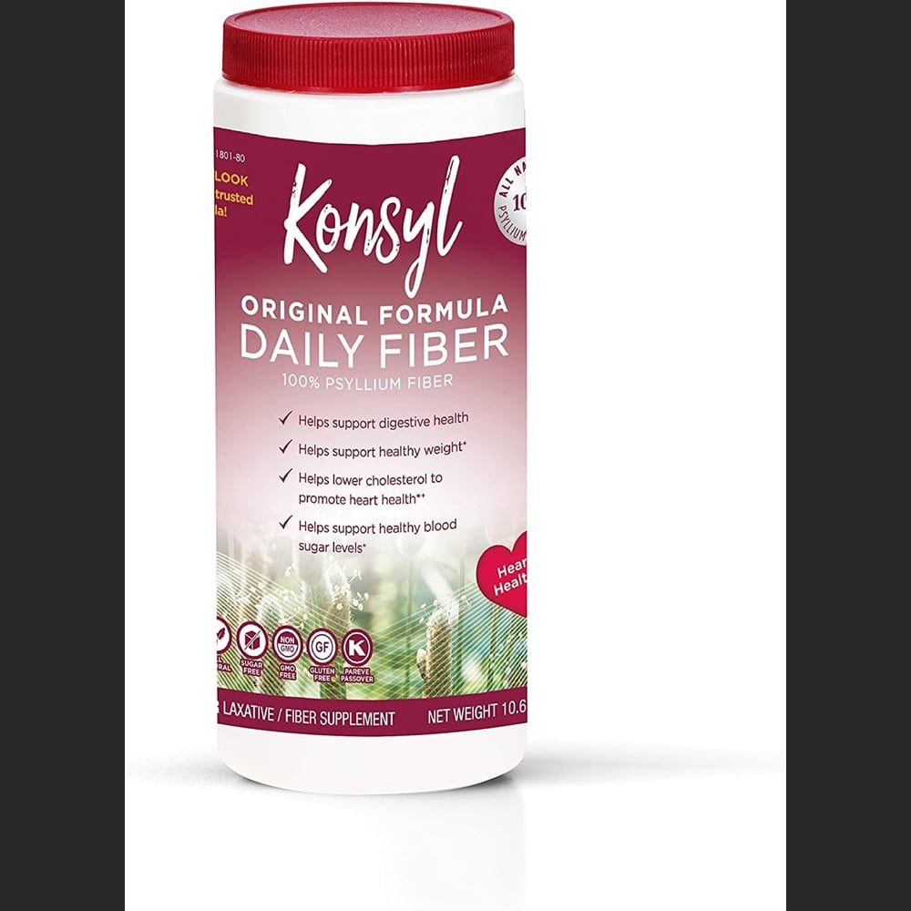 Konsyl 300 gm Original Formula Daily Psyllium Fiber Powder - 10.6 oz ...