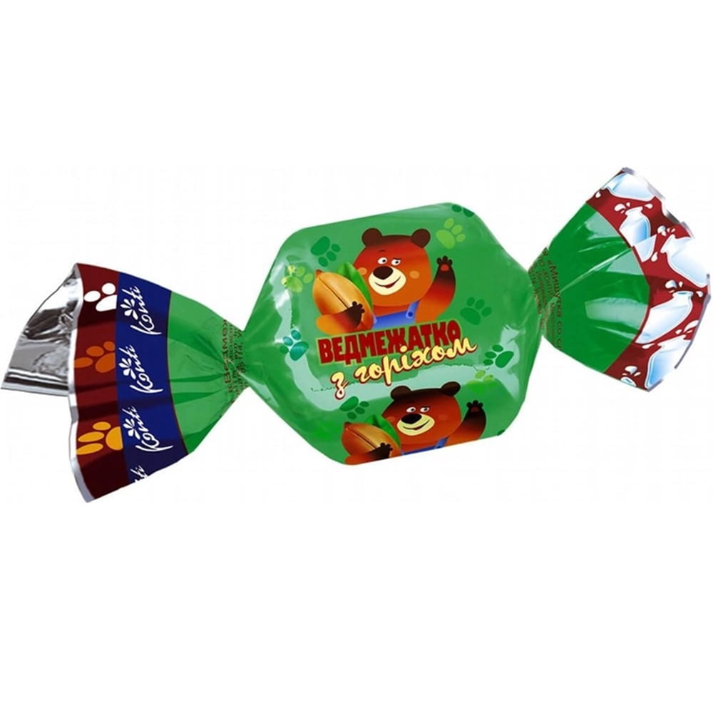 Konti Little Bear Chocolate Glazed Candies With Nuts 226g/ 0.5lb ...