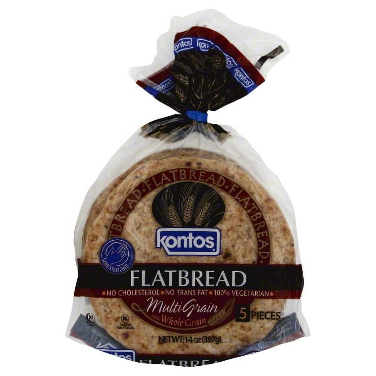 Kontos Flatbread Multigrain - Walmart.com