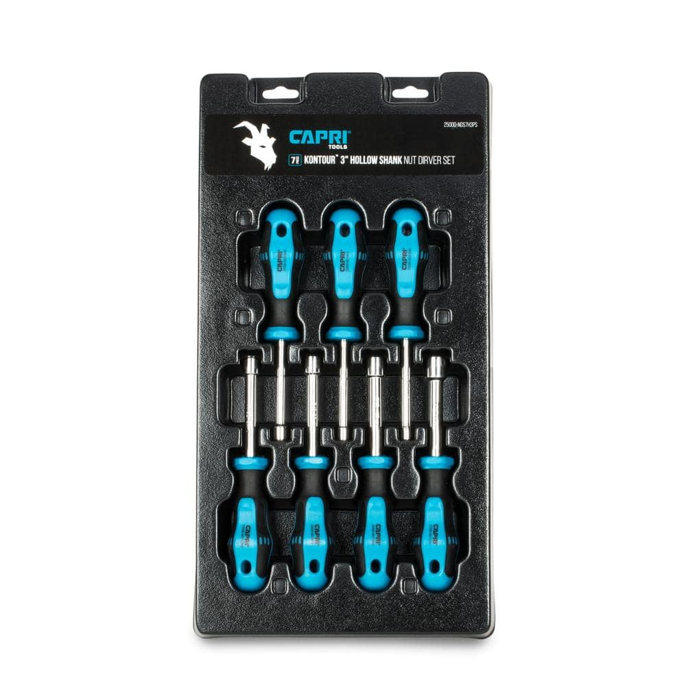 Kontour SAE Hollow Shaft Nut Driver Set (7-Piece) - Walmart.com