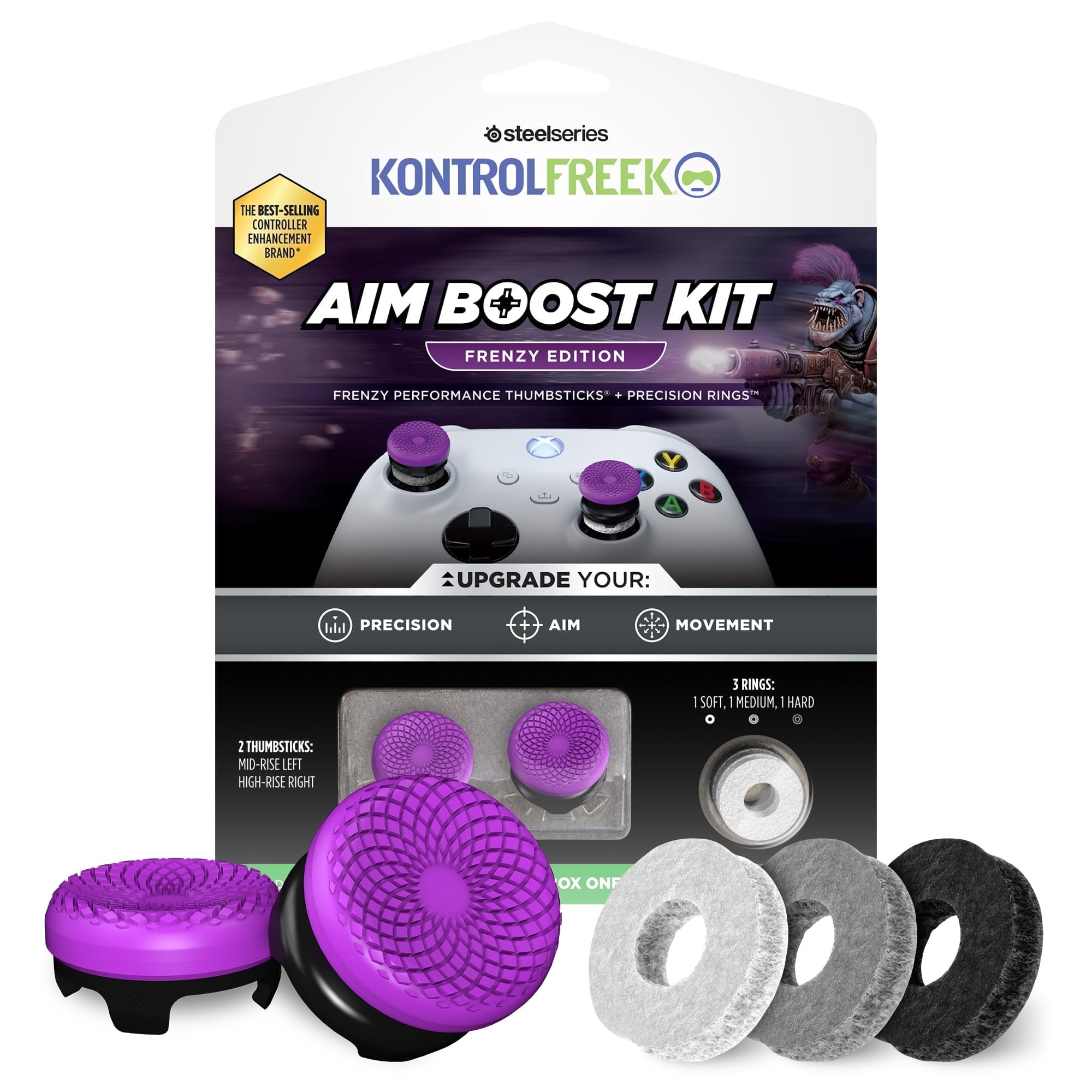 KontrolFreek Aim Boost Kit for Xbox One and Xbox Series X Controller ...