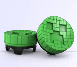 KontrolFreek Minecraft Creeper No-Slip Thumb Grips for Nintendo Switch ...