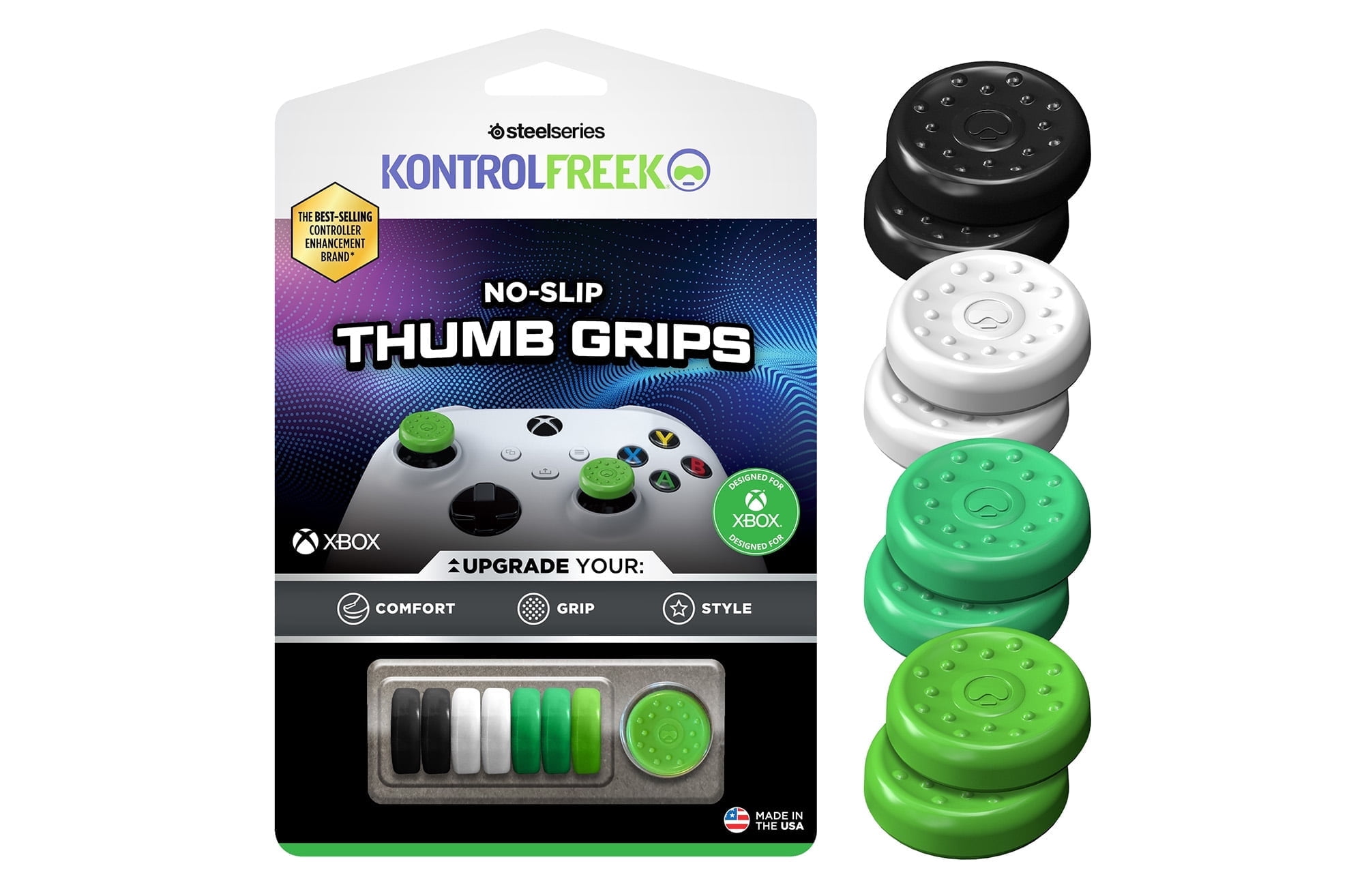 KontrolFreek No-Slip Thumb Grips for Xbox Series X (XBX) and Xbox One ...