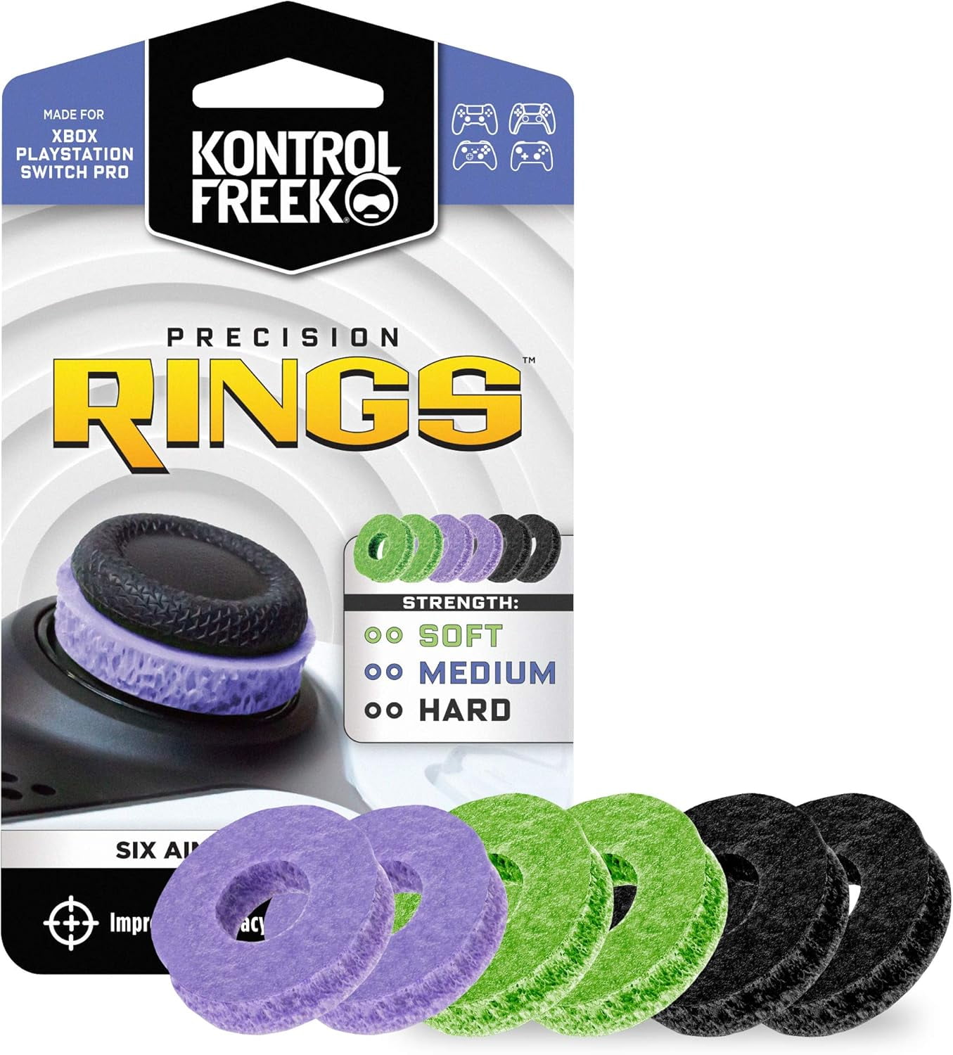 KontrolFreek Precision Rings Aim Assist Motion Control for Playstation ...
