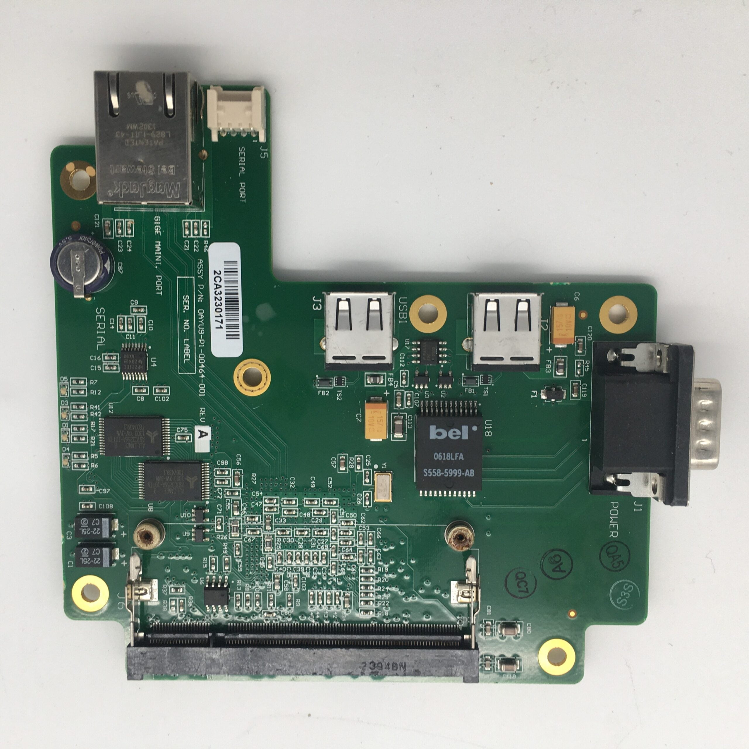 Kontron board p2-00464-001, 5007166-1 rev a,e229342, 2usb, serial,lan ...