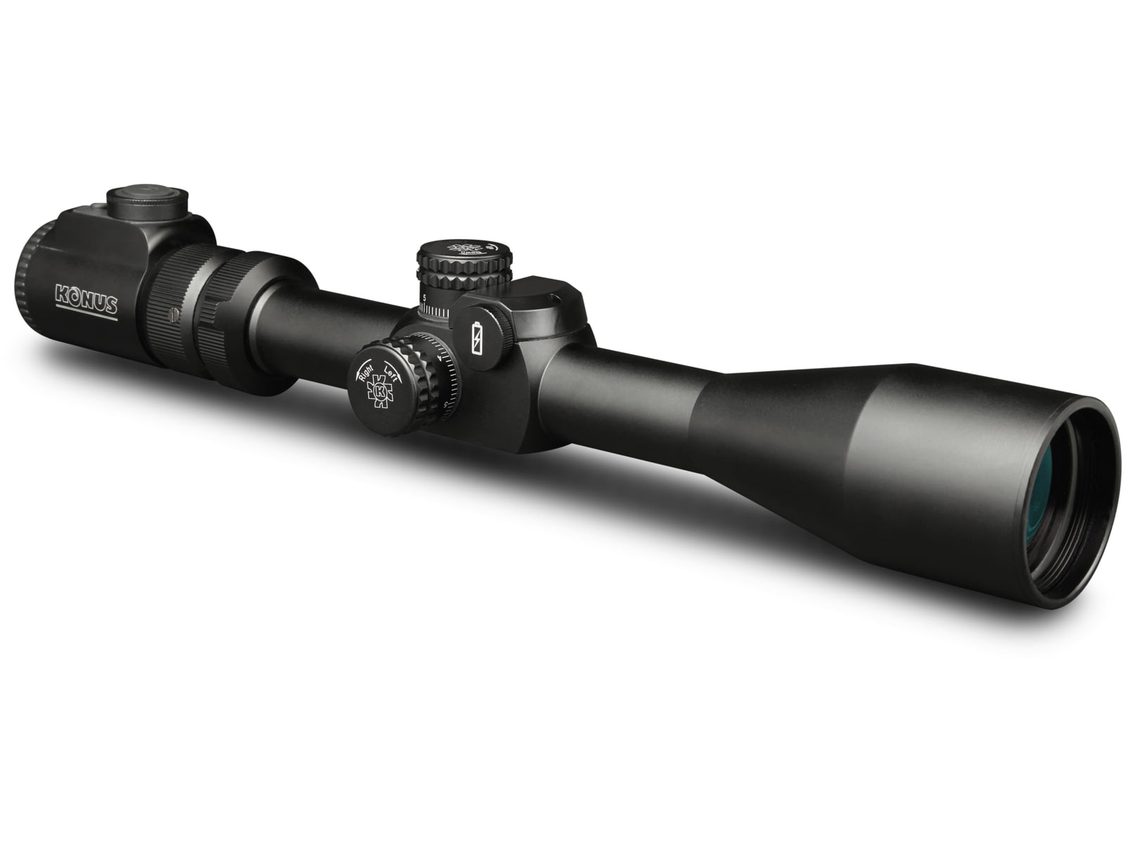 Konus Konuspro-El30 Electronic Rifle Scope, 6-24x50mm, 30 mm, 10 ...