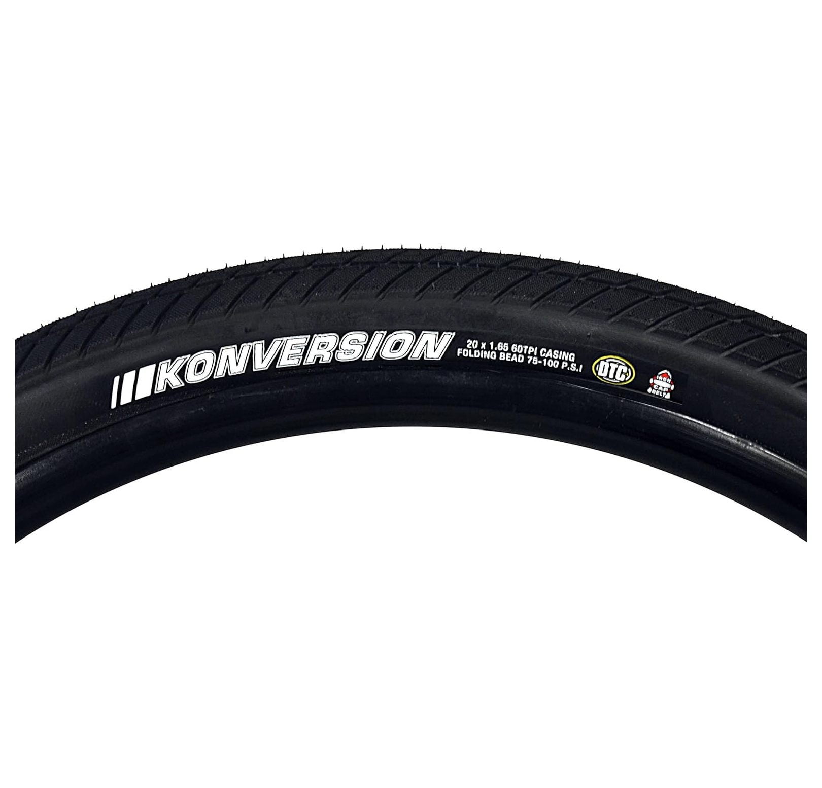 Konversion BMX K1079 DTC Folding Tire Select Size 20 X 1.50-Inch Black ...