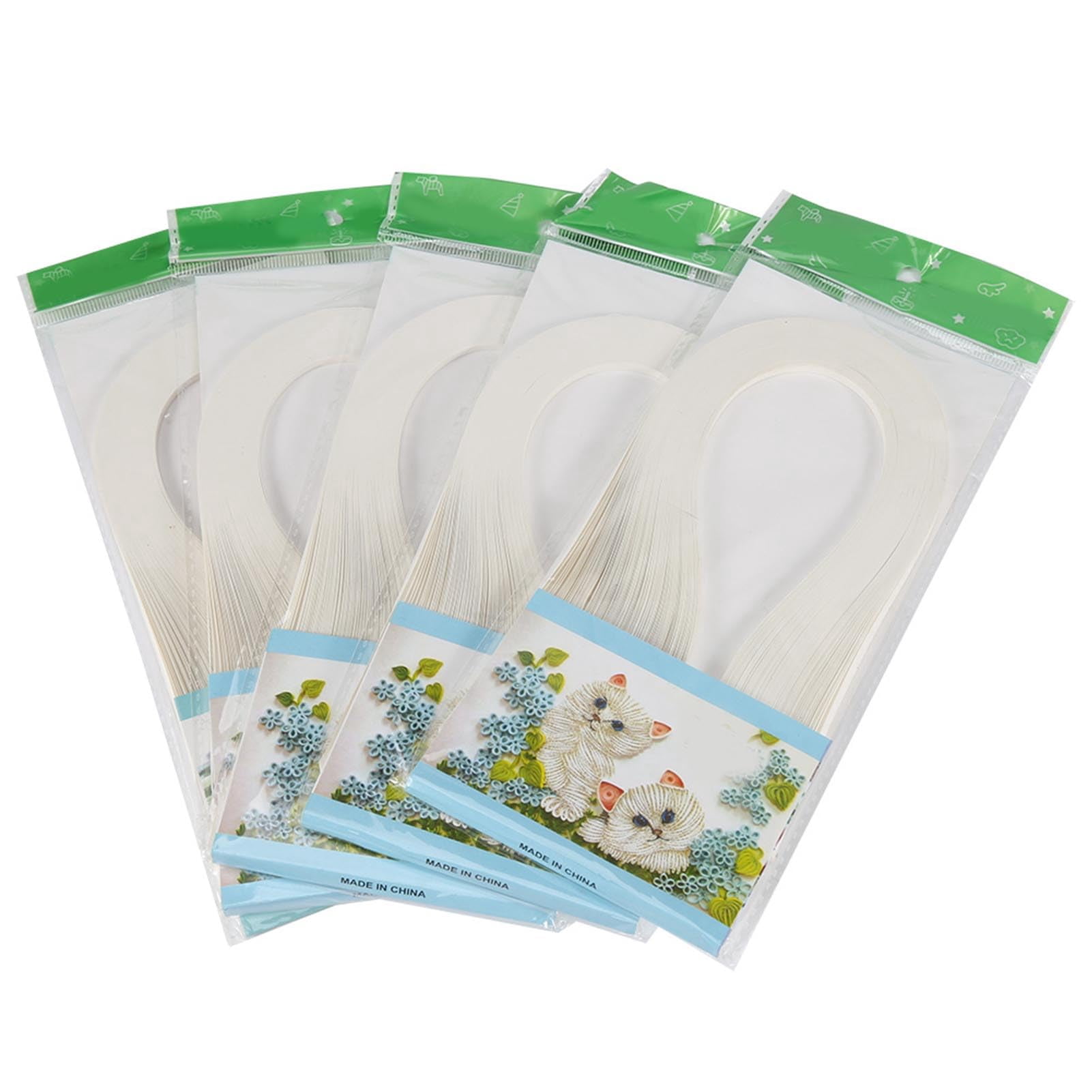 KooingTech Paper Quilling Paper DHF10 600 PCS Quilling 5 Pack Paper ...