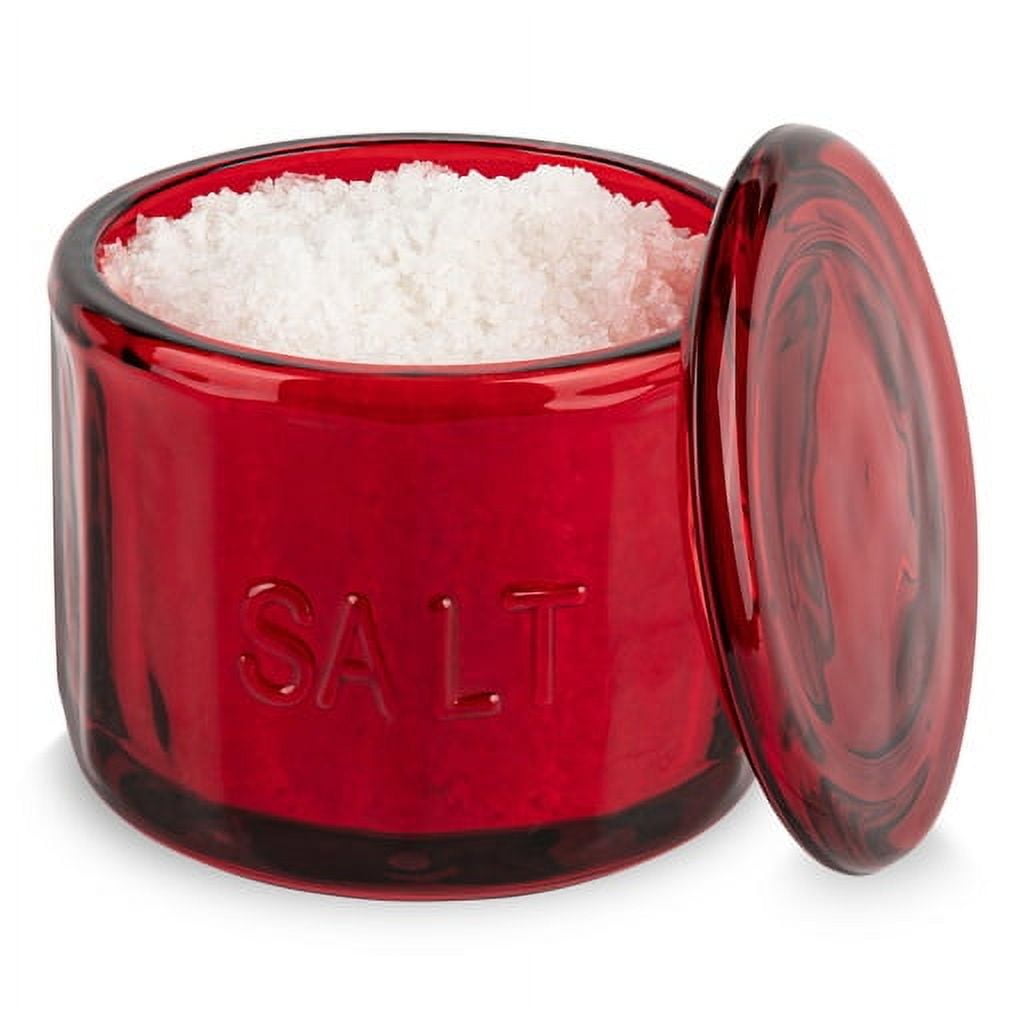 Kook Glass Salt Cellar, 10 Oz, Ruby - Walmart.com