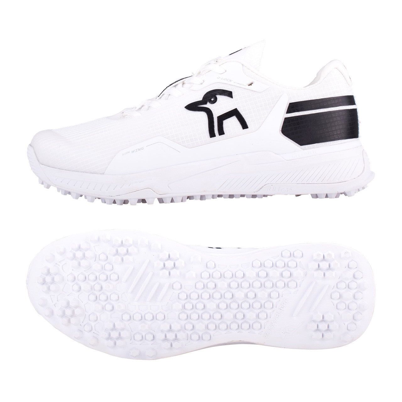 Kookaburra KC Players Rubber Shoes - White/Black 2024 - Walmart.com