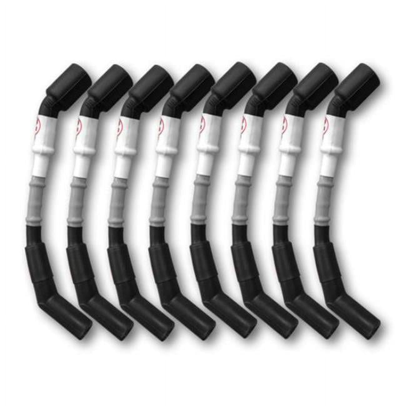 Kooks Headers 750204 10 mm Spark Plug Wires, Grey with Black Boots ...