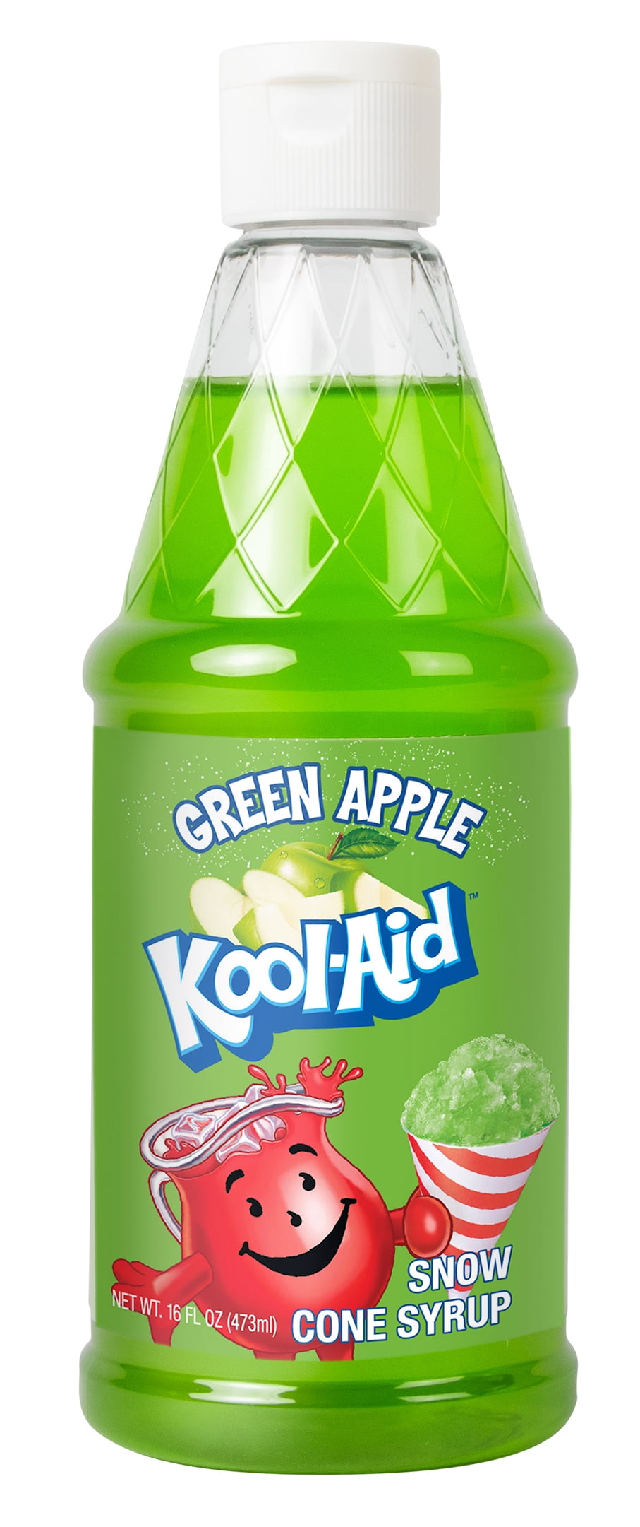 Kool-Aid 16-Oz. Snow Cone Syrup, Green Apple - Walmart.com