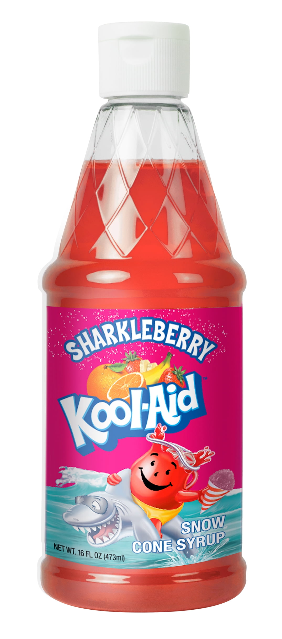 Kool-Aid 16-Oz. Snow Cone Syrup, Sharkleberry - Walmart.com