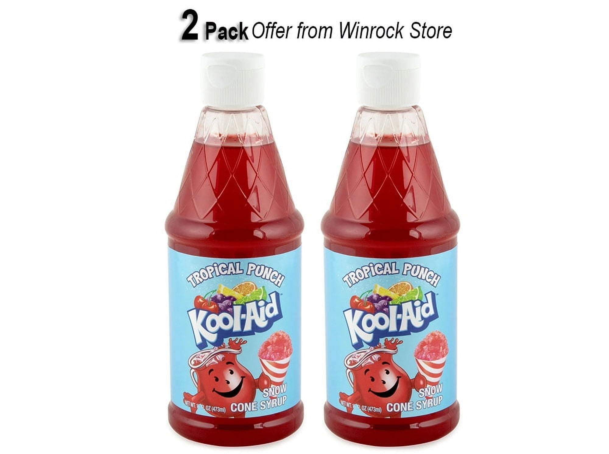 Kool-Aid 16-Oz. Snow Cone Syrup, Tropical Punch (2 Bottles) Offer from Winrock Store - Walmart.com