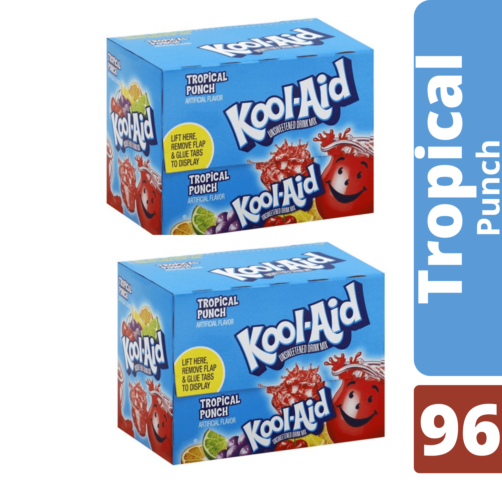Kool-Aid Artificially Flavored Tropical Punch Unsweetened Powdered ...