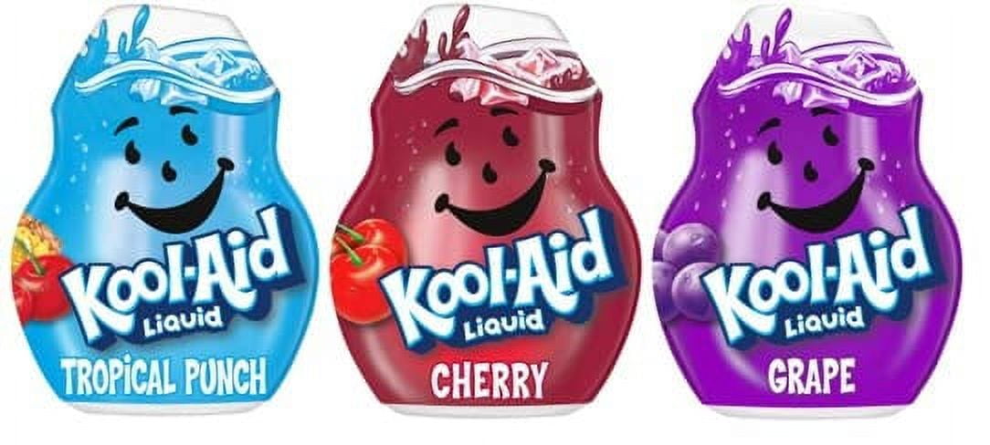 Kool Aid - Bundled Savings 3-Pack - Liquid Drops For Water Flavoring ...