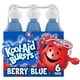 Kool Aid Bursts Berry Blue Kids Drink, 6 ct Pack, 6.75 fl oz Bottles ...