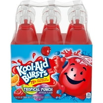 Kool Aid Bursts Berry Blue Artificially Flavored Kids Drink, 6 ct Pack ...