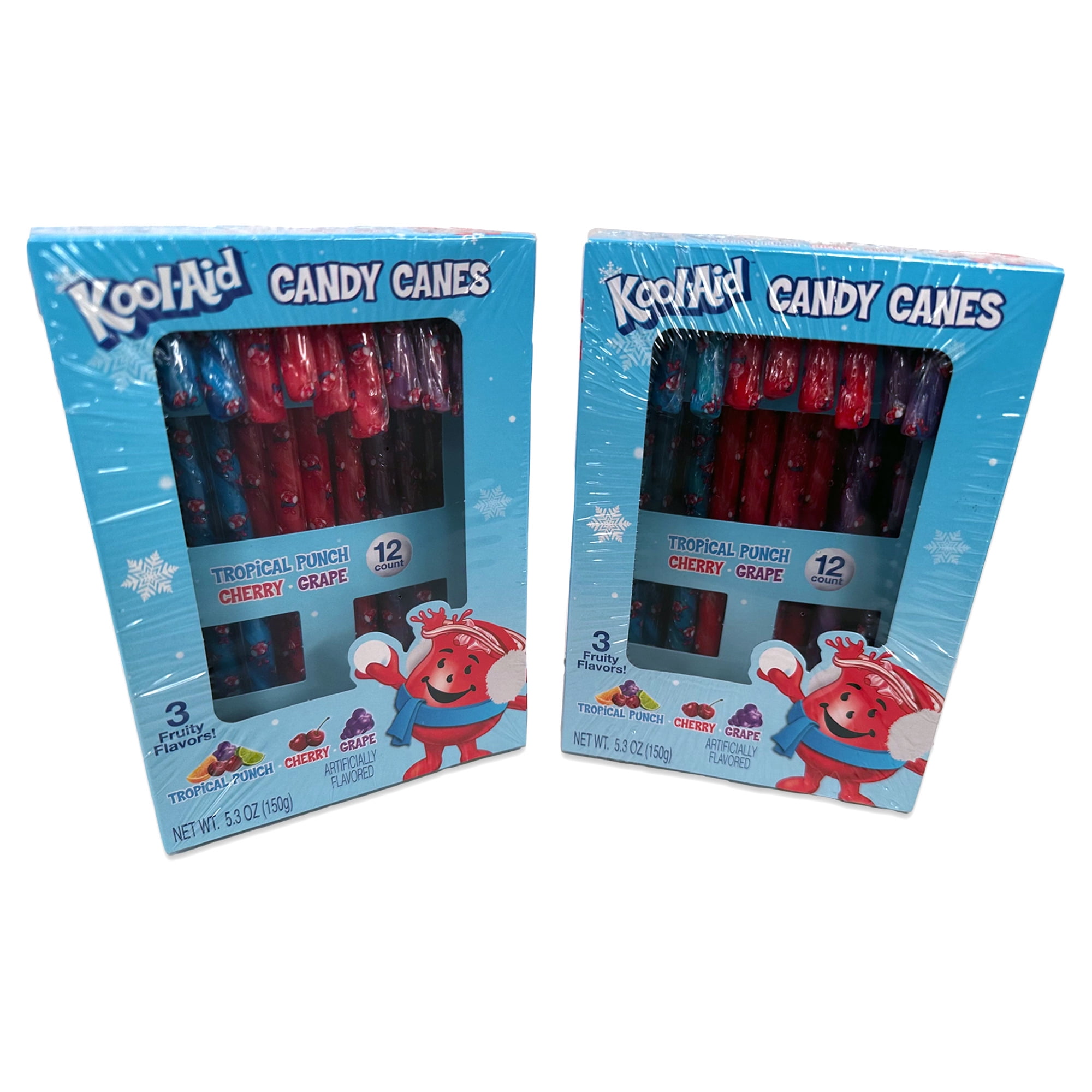 Kool Aid Candy Canes Pack of 2 - Walmart.com