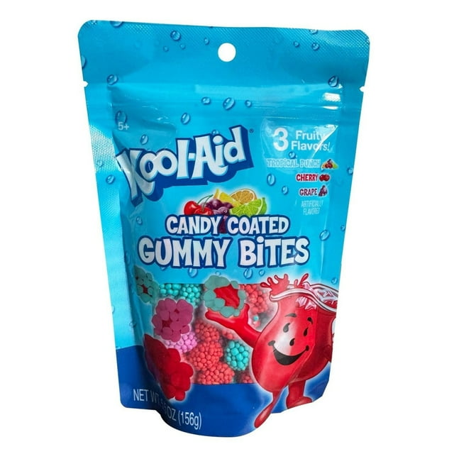 Kool-Aid Candy Gummy Bites, 5.5 oz Peg - Walmart.com