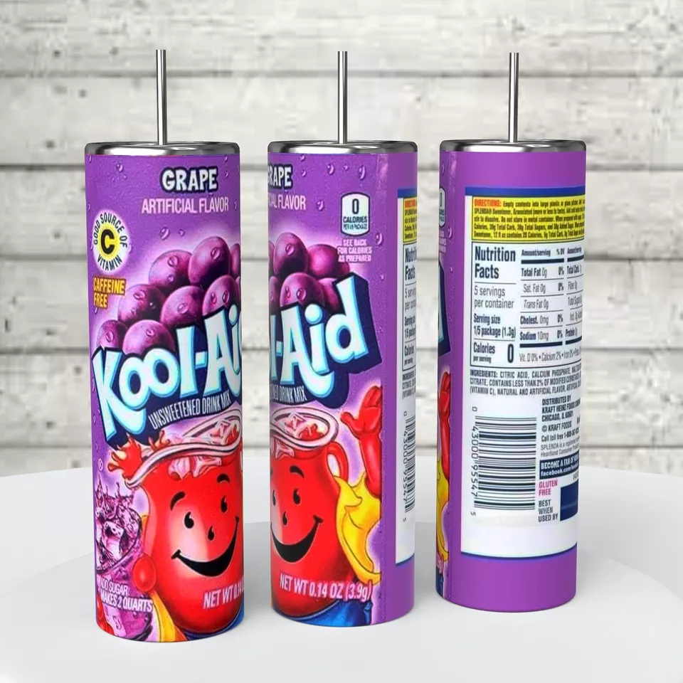 Kool-Aid Drink In Choice Of Flavor 20 Oz Tumbler coffee Cup - Walmart.com