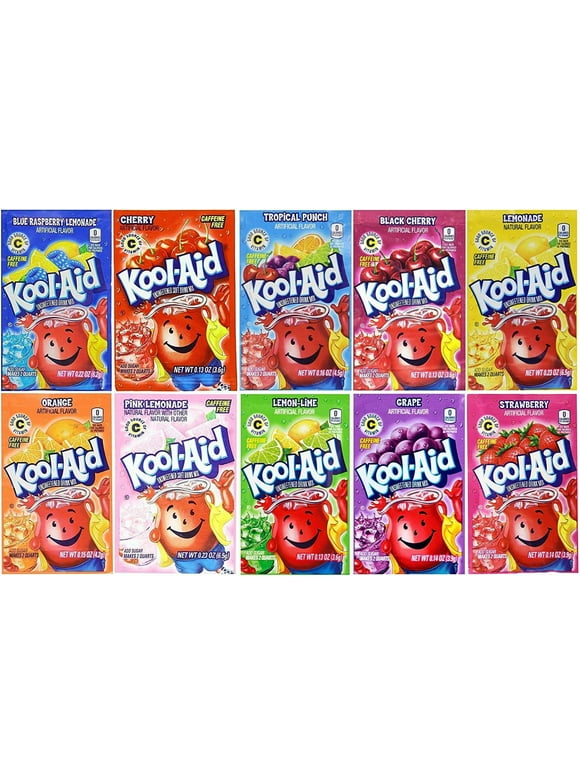 Kool Aid in Powdered Drink Mixes - Walmart.com