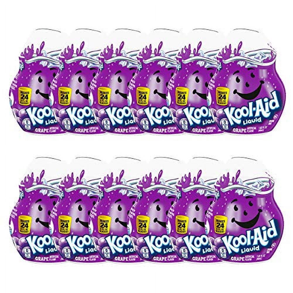 Kool Aid Flavored Grape Liquid Concentrate Drink Mix, 1.62 Fluid Ounce ...