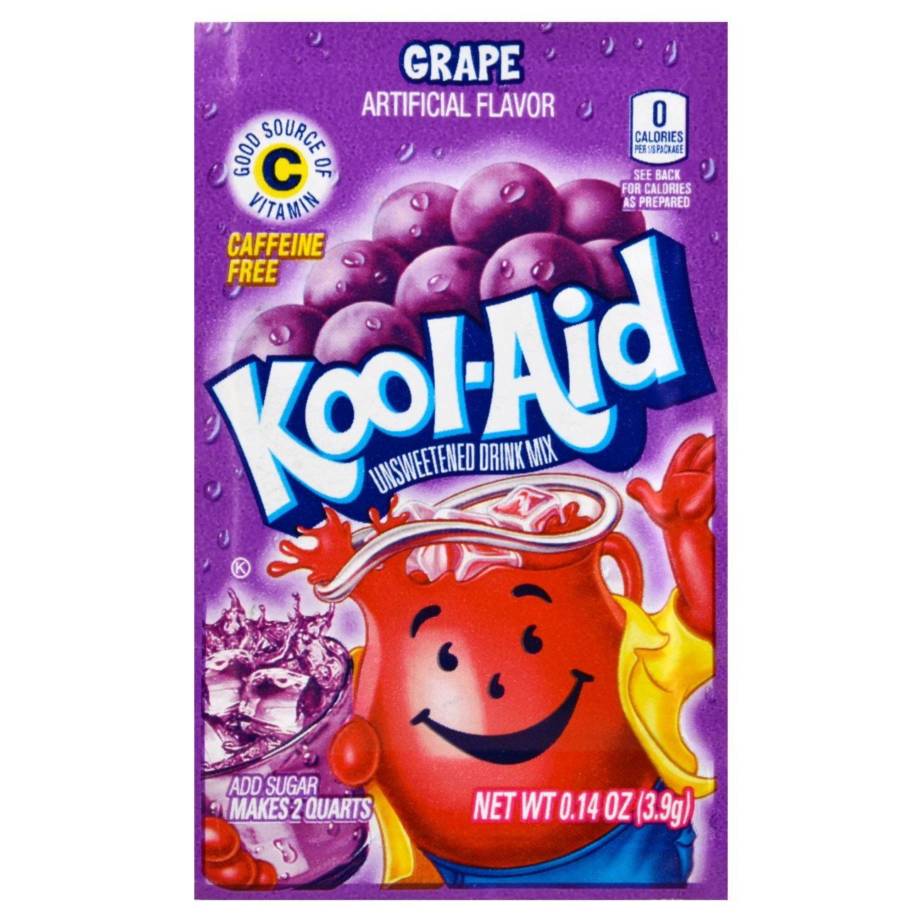 Kool-Aid Grape Unsweetened Drink Mix - Each (Pack of 1) - Walmart.com
