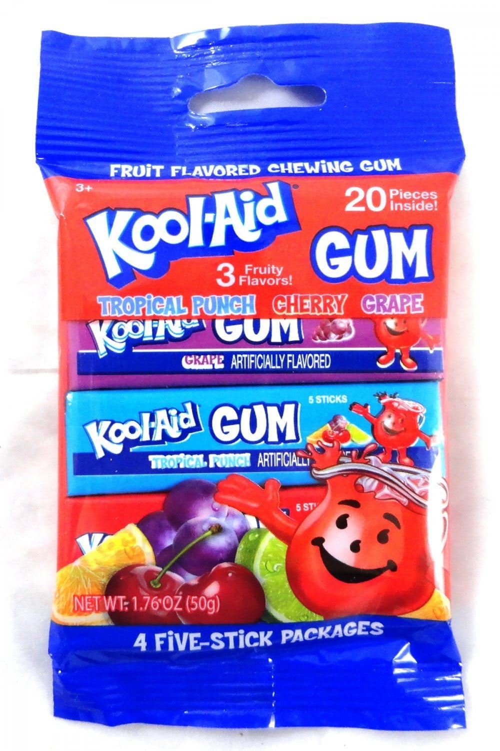 Kool-Aid Gum 4 Five Stick Packages - Walmart.com