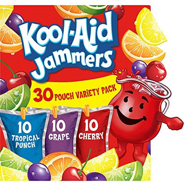 Kool-Aid Jammers Tropical Punch (Grape & Cherry Artificially Flavored ...