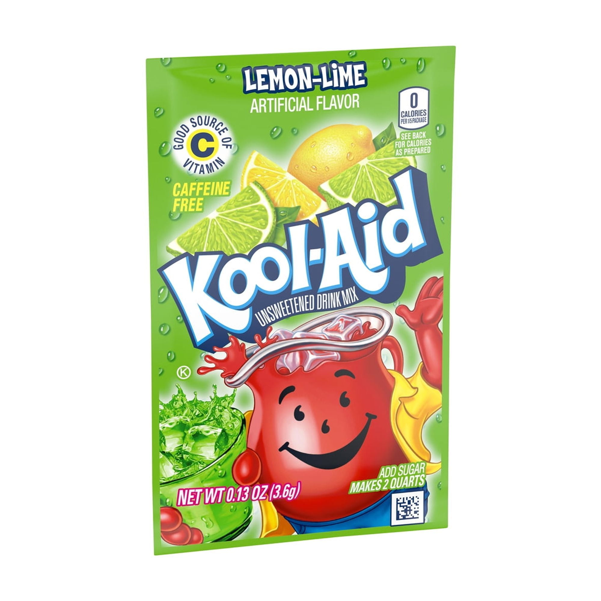 Kool-Aid Lemon Lime Drink Mix (Pack of 5) - Walmart.com