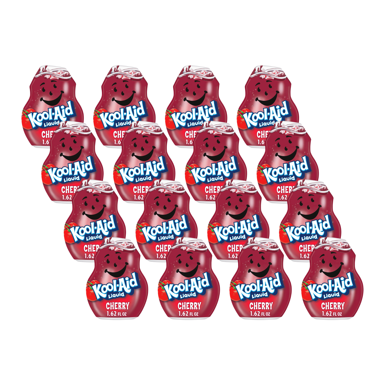 Kool-Aid Liquid Drink Mix, Cherry, 1.62 Fl Oz (Pack of 16) - Walmart.com