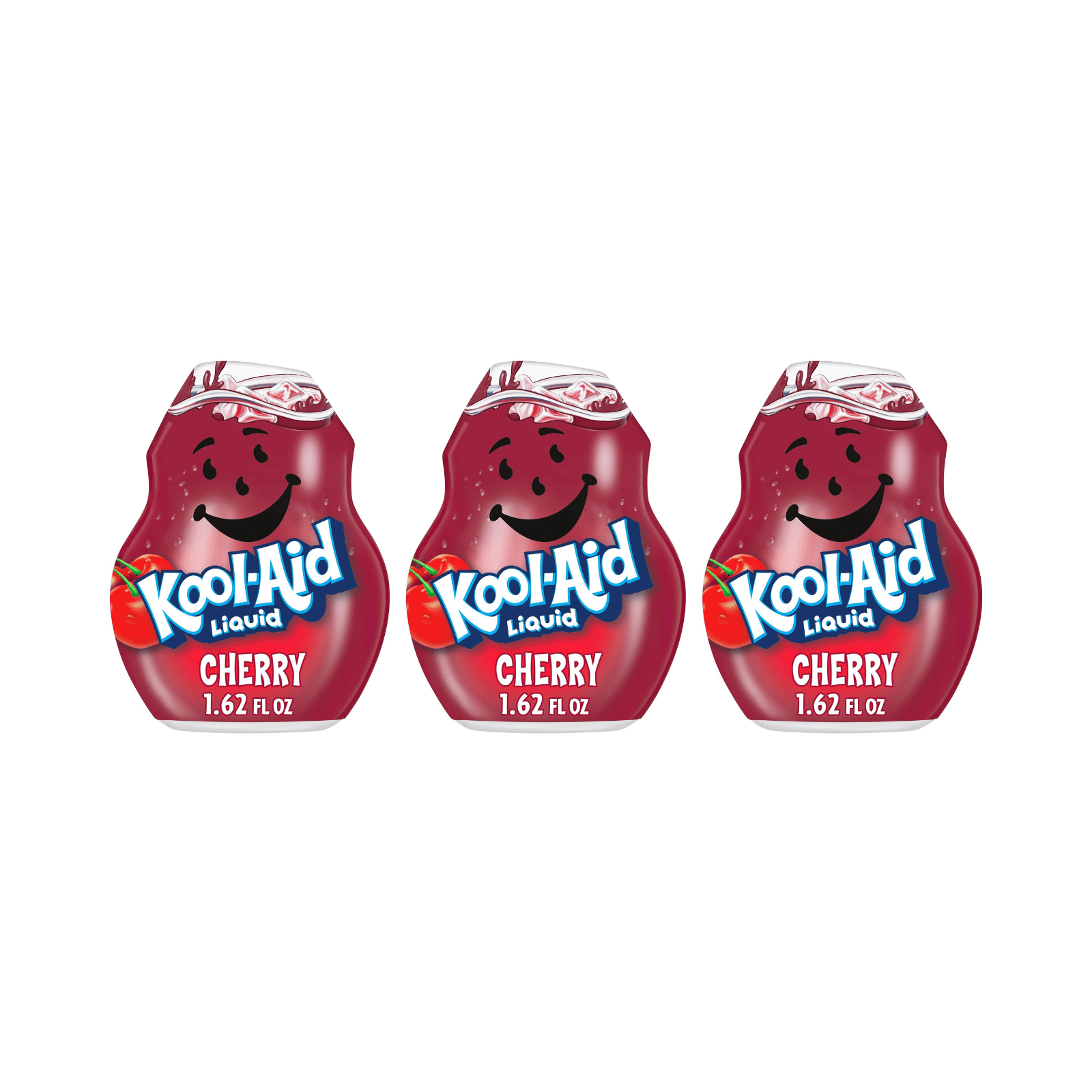 Kool-Aid Liquid Drink Mix, Cherry, 1.62 Fl Oz (Pack of 3) - Walmart.com