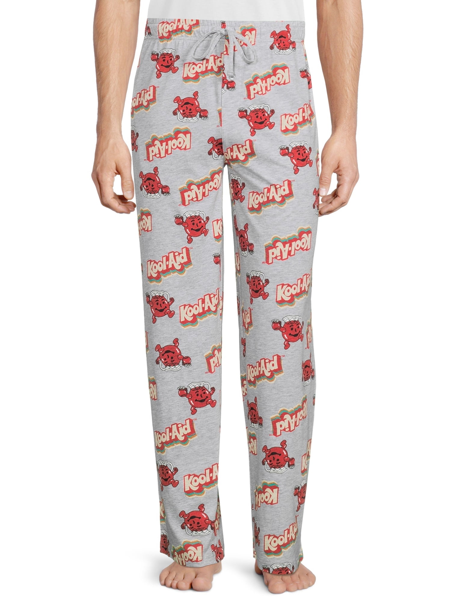Kool-Aid Logo All-over Print Cotton/Polyester Men's Sleep Pants, Sizes ...