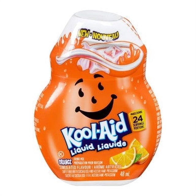 Kool-Aid Orange Liquid Drink Mix, 48mL/1.6 fl.oz., {Imported from ...