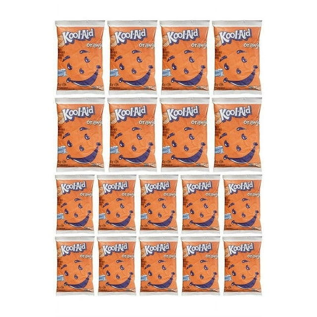 Kool-Aid Orange Powdered Drink Mix, 392g/13.8 oz., Pouches, 18 pk ...
