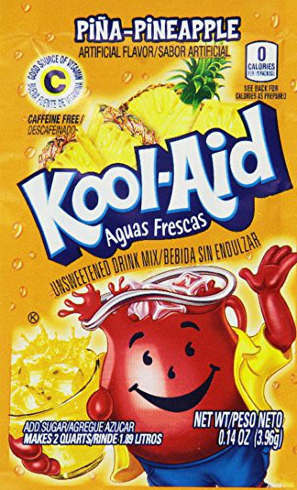 Kool Aid Pina Pineapple 48 Count - Walmart.com