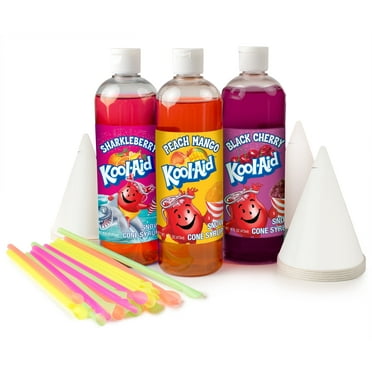 Kool-Aid Snow Cone Maker - Red, White & Blue Shave Ice Machine for ...