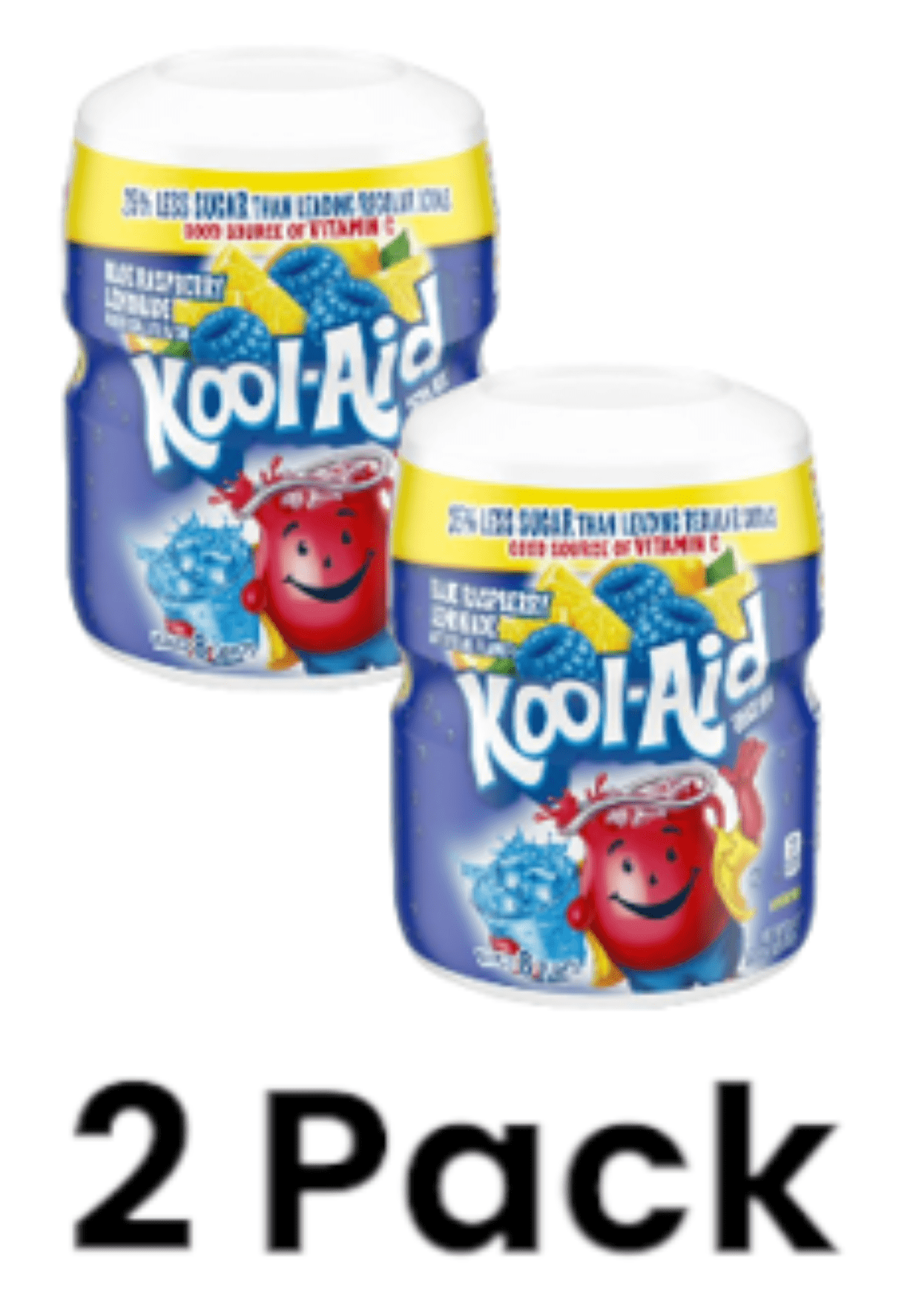 Kool-Aid Sugar-Sweetened Blue Raspberry Lemonade Artificially Flavored ...
