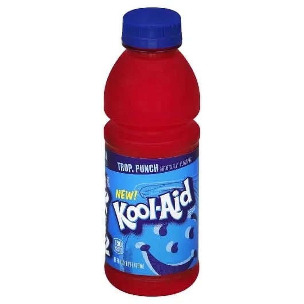 Kool-Aid Tropical Punch Soft Drink, Ready-to-Drink, 16 fl. oz, 12 per ...