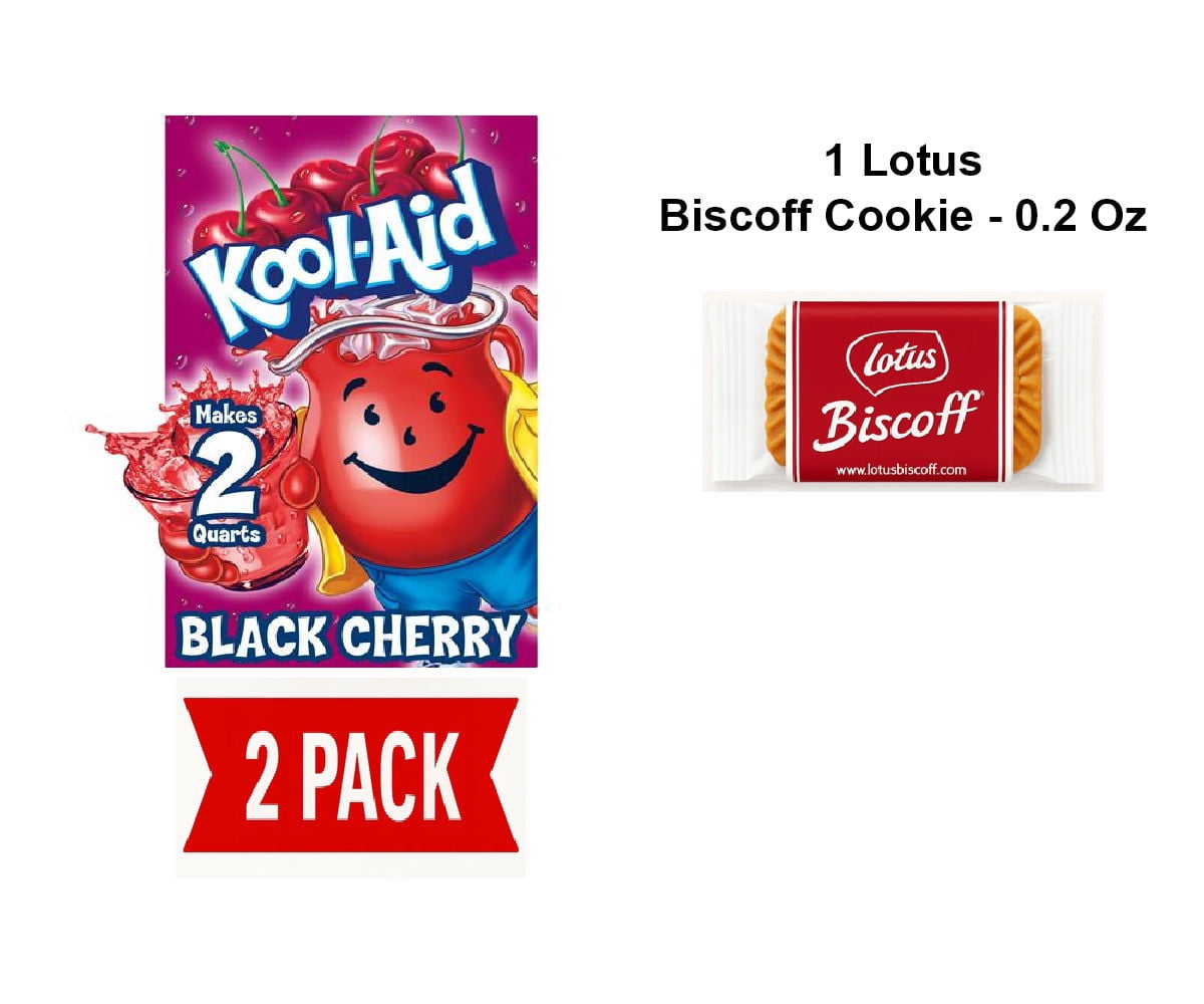 Kool-Aid Unsweetened Black Cherry Powdered Soft Drink Mix, 0.13 Oz ...