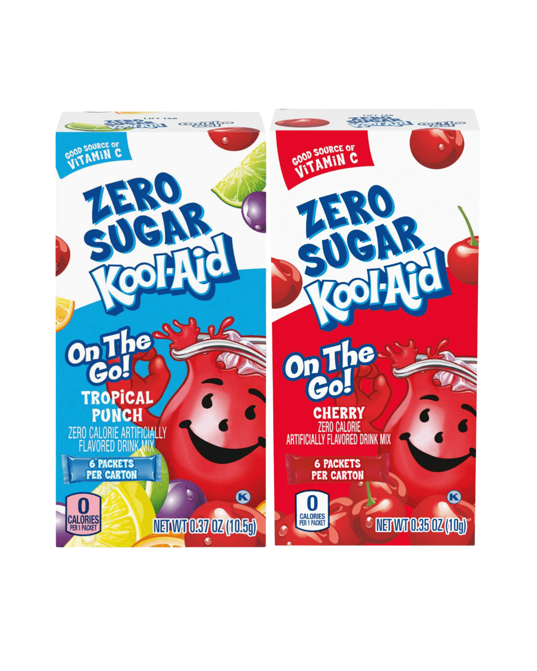 Kool-Aid Zero Sugar On-The-Go Drink Mix Variety Pack – Cherry ...