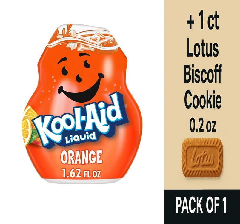 Kool-Aid Zero Sugar Orange Water Enhancer Bottle 1.62 fo - Pack of 1 ...